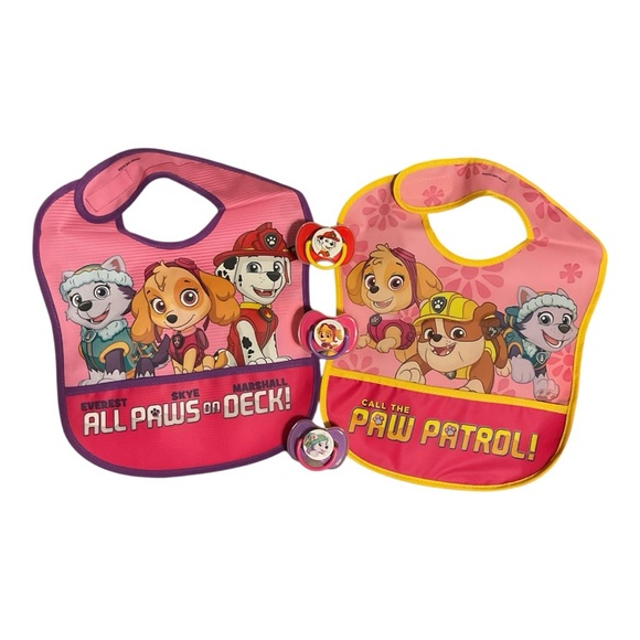 Spin Master | Accessories | Nib Paw Patrol 5 Piece Baby Bib And ...